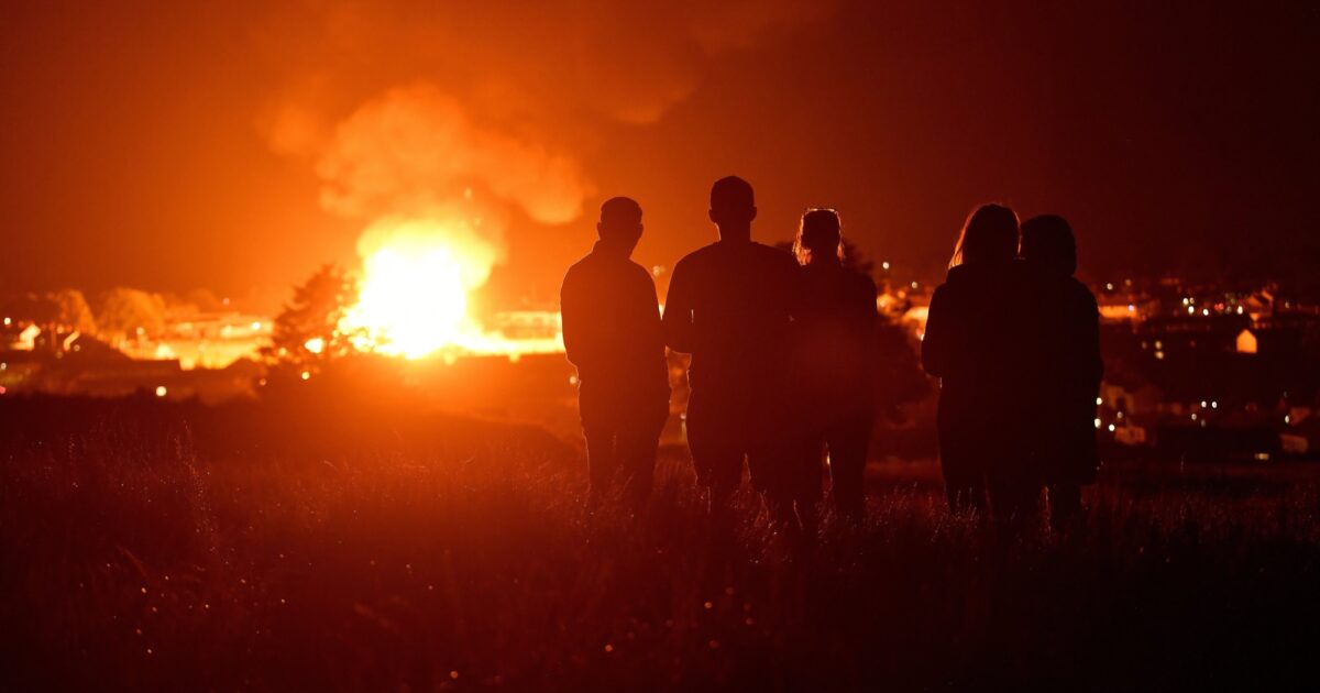 Police in Northern Ireland investigate burning of Pope Francis image ...