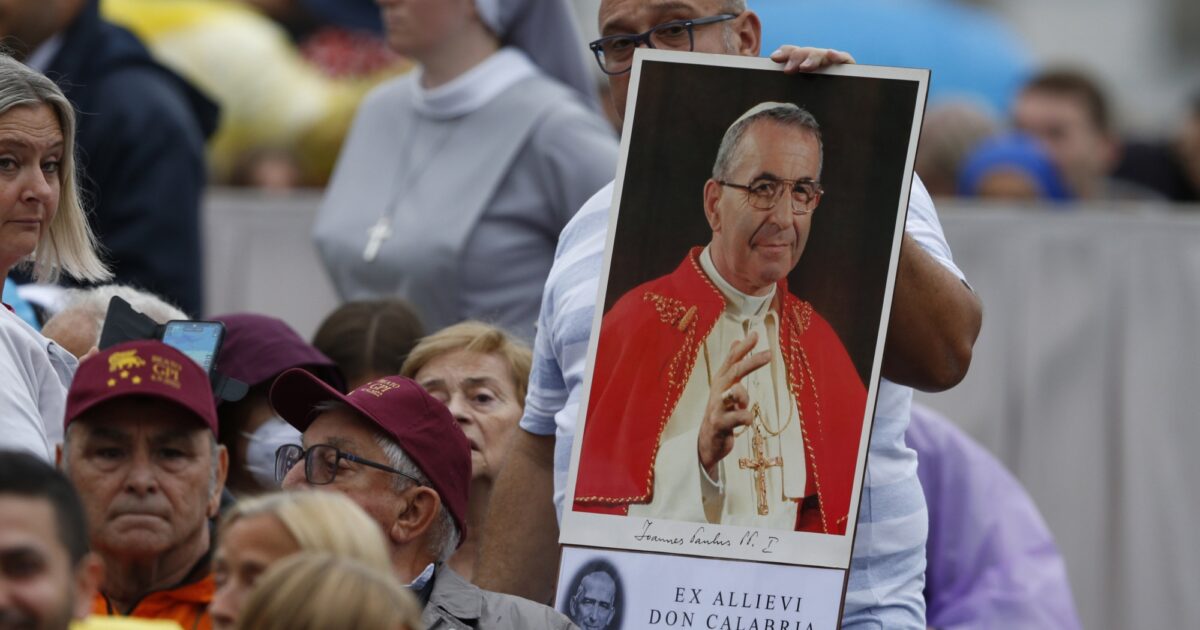 Blessed John Paul I, 'the smiling pope,' showed God's goodness, pope says - Detroit Catholic