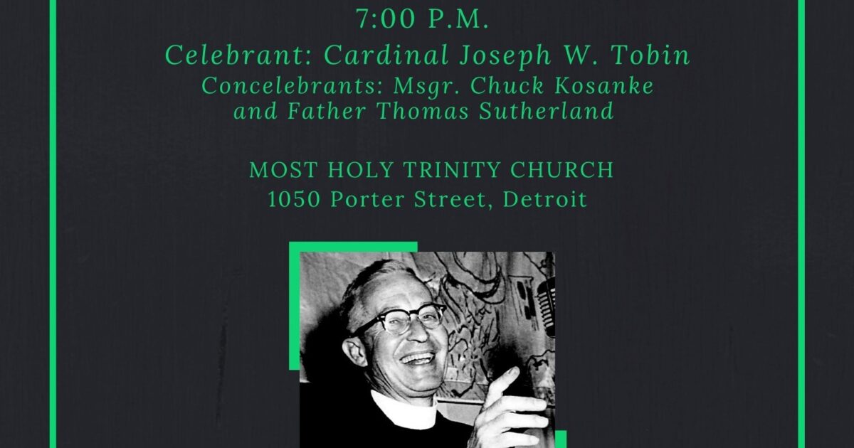Memorial Mass for Msgr. Clement Kern - Detroit Catholic